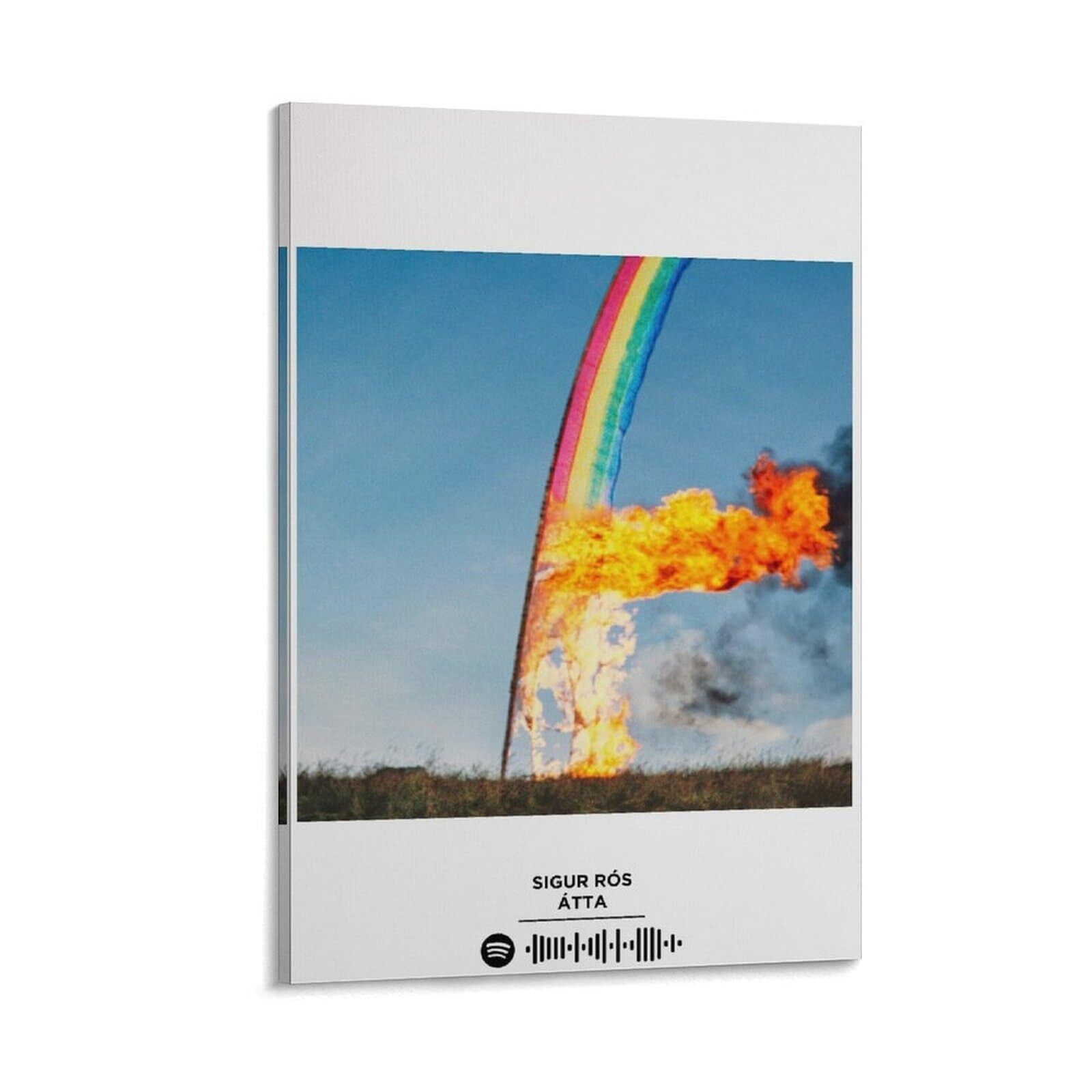 Sigur Ros Atta Canvas Poster Wall Decorative Art Painting Living Room ...