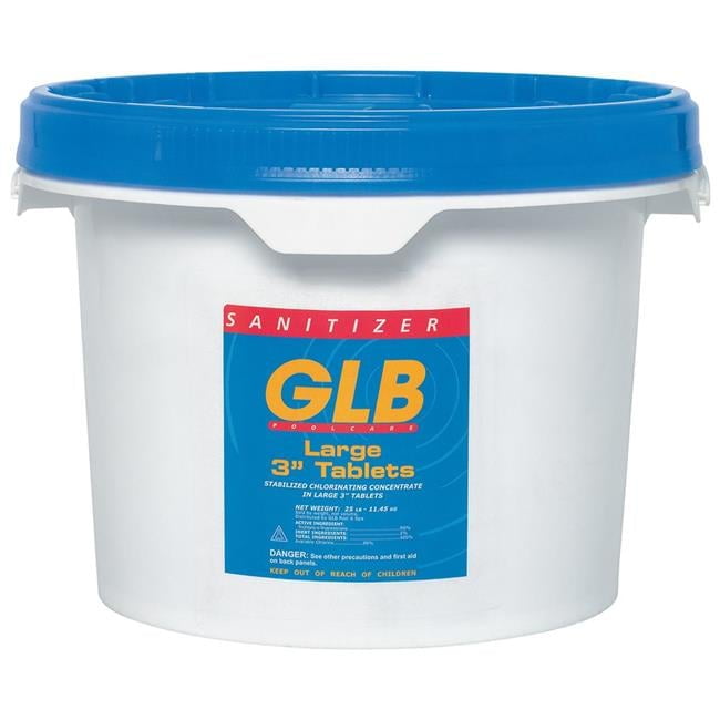 Sigura 3 in. 25 lbs 7 oz Chlorine Trichlor Tabs for Hm-Ox - Walmart.com