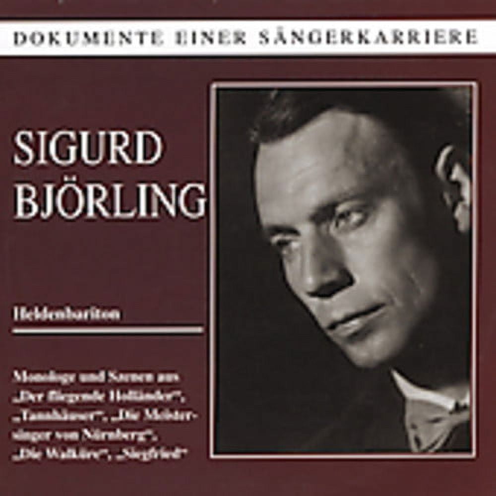 Sigurd BJ Rling - Legendary Voices: Sigurd Bjorling - Classical - CD ...