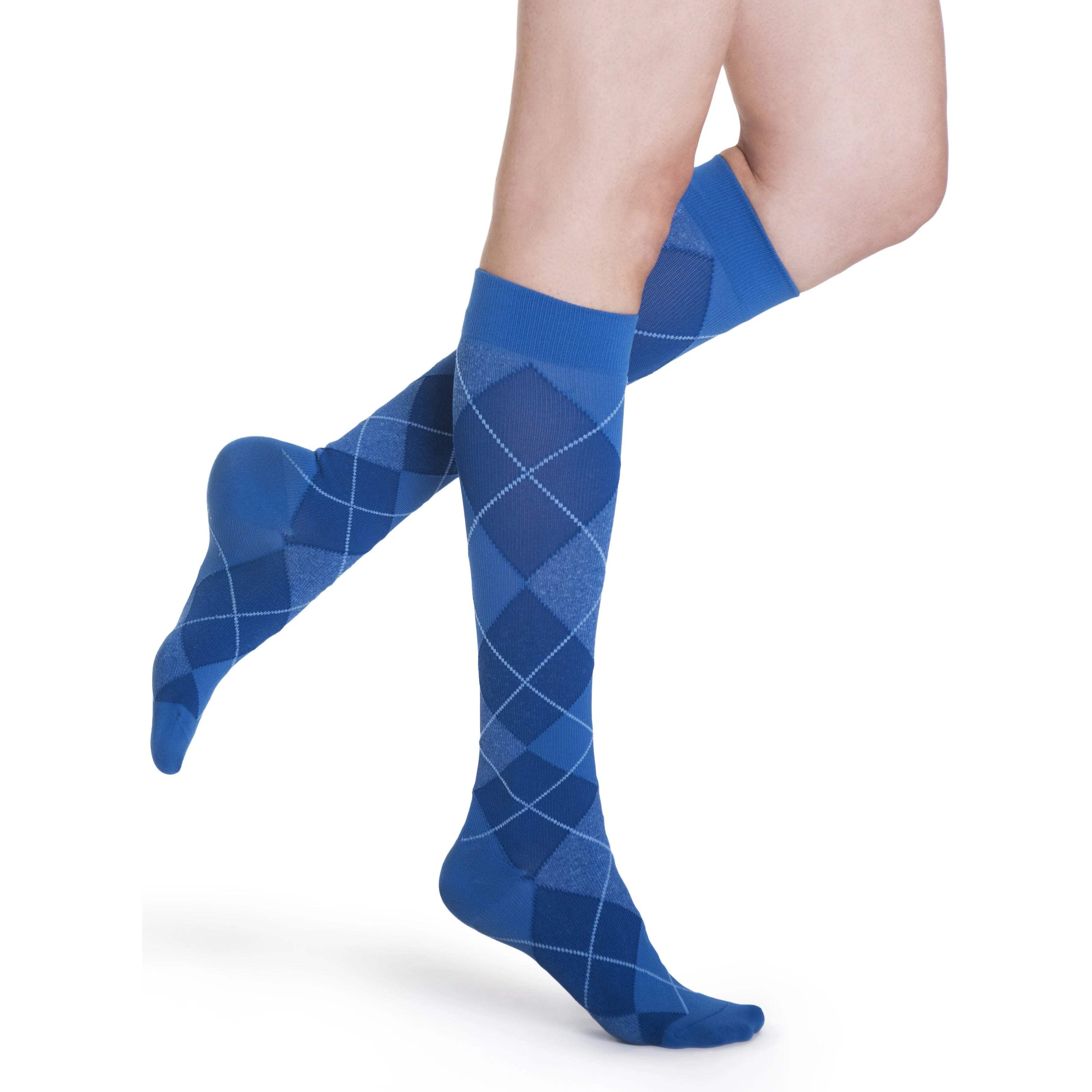 Sigvaris Well Being 143 Women's Microfiber Shades 15-20 Knee High ...