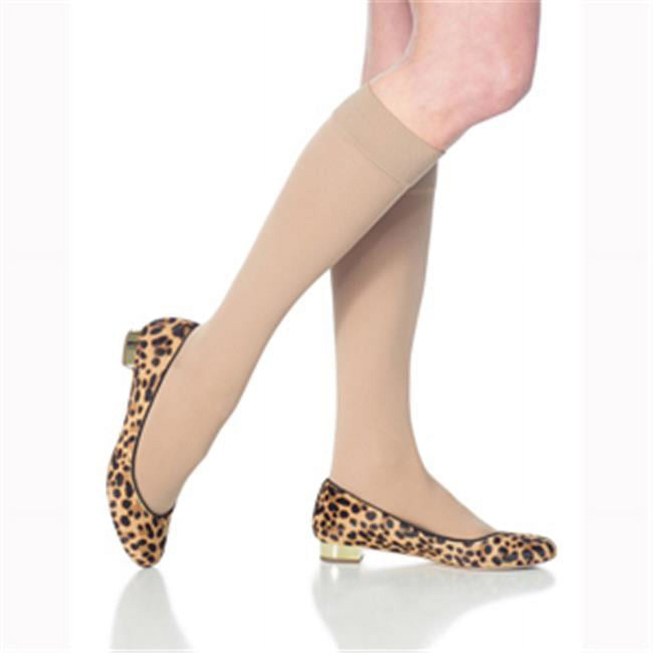 Sigvaris Essential 232 Cotton Women's 20-30 Closed Toe Knee High Compression Stockings Crispa MS ...