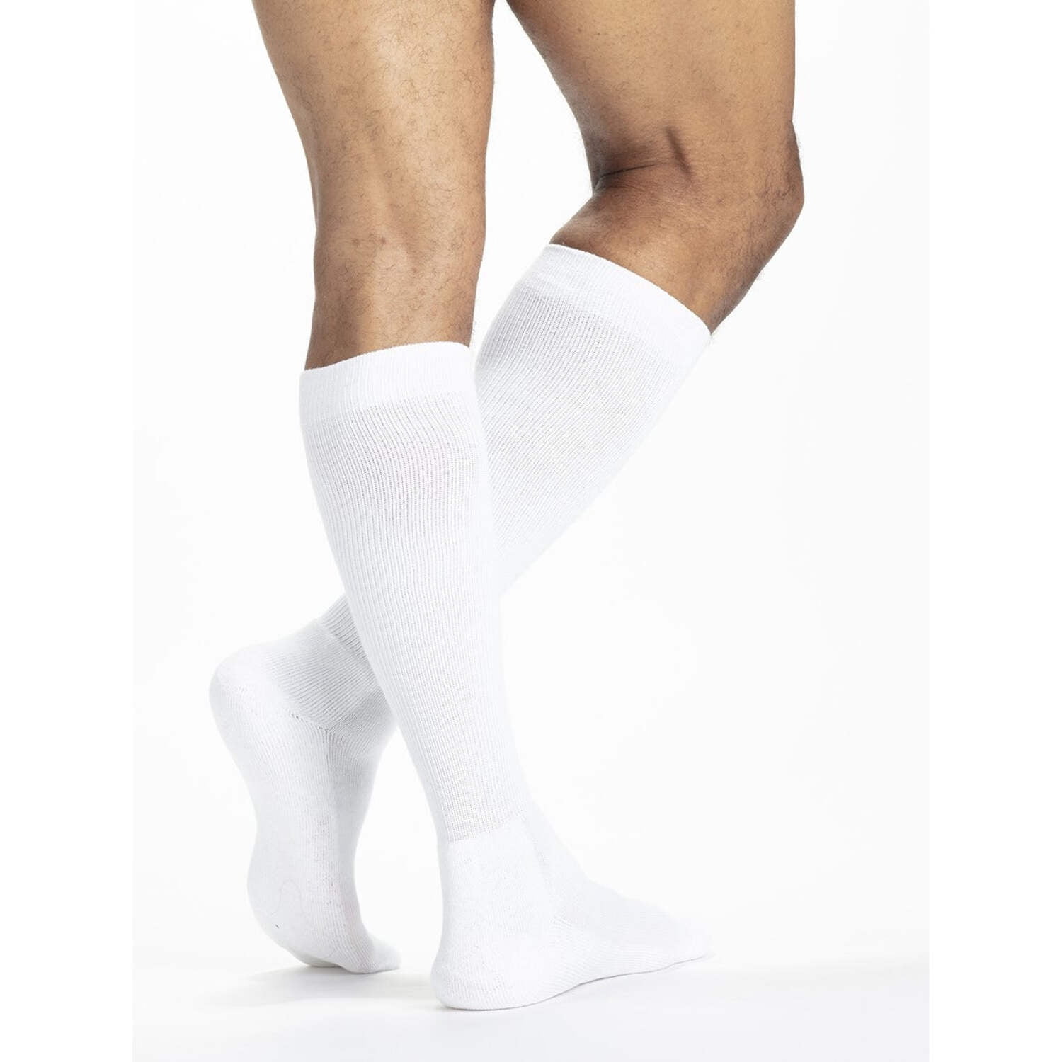 Sigvaris Specialty 602 Men's Diabetic Compression Knee High Socks 18-25 ...