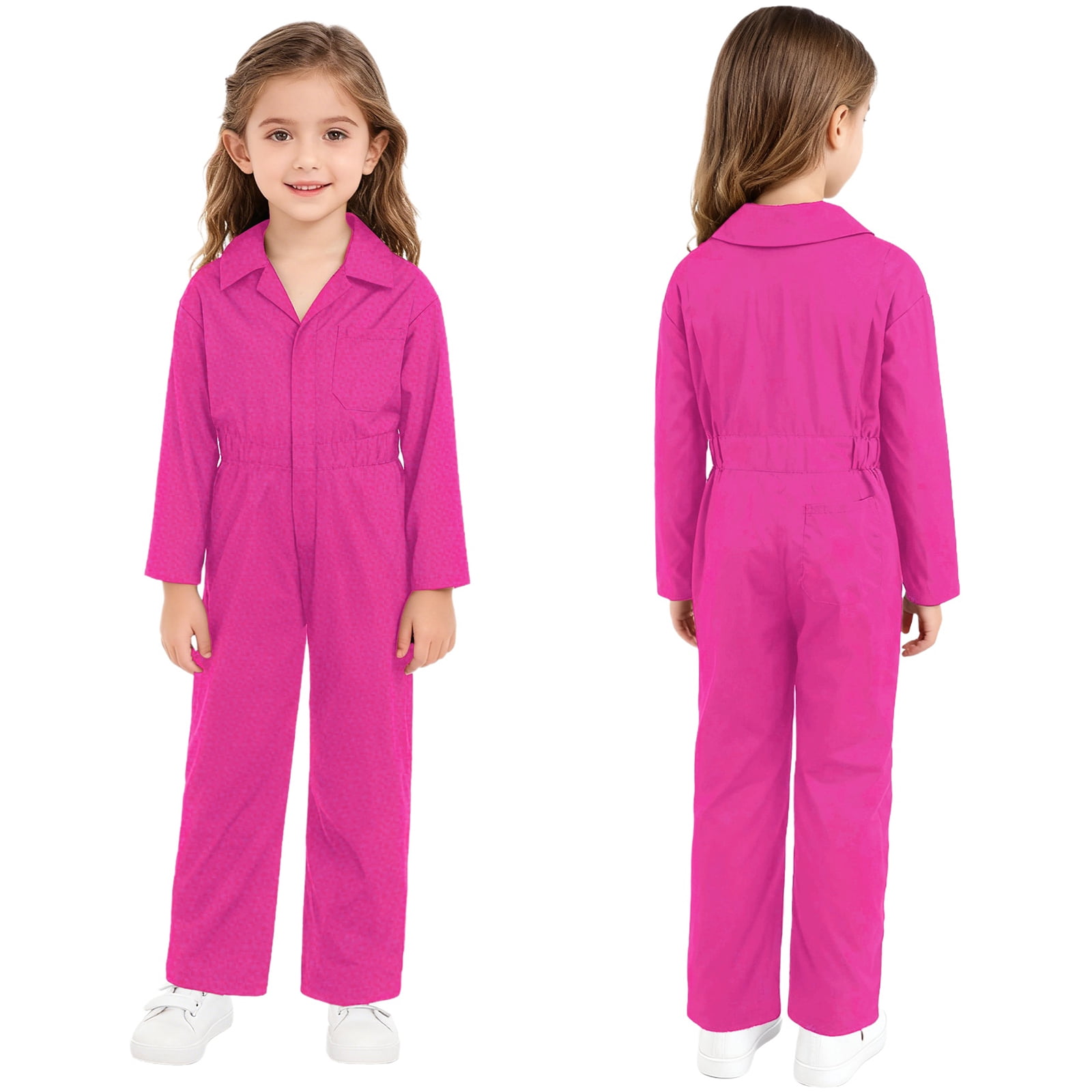 SiiRoh Boys Girls Jumpsuit Long Sleeve Cotton Coveralls Overalls for ...