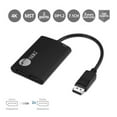 Siig 1 x 2 DP 1.2 to DisplayPort MST Hub - Multi Monitor Splitter ...