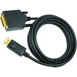 Siig CB-DP1A11-S2 Display Cable, 10', 24+1 Pin Digital DVI (M) to 20 ...