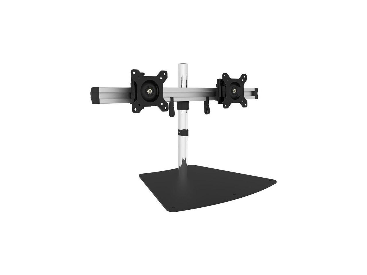 SIIG CEMT2011S1 Easy-Adjust Dual Monitor Desk Stand - 13" to 27 ...