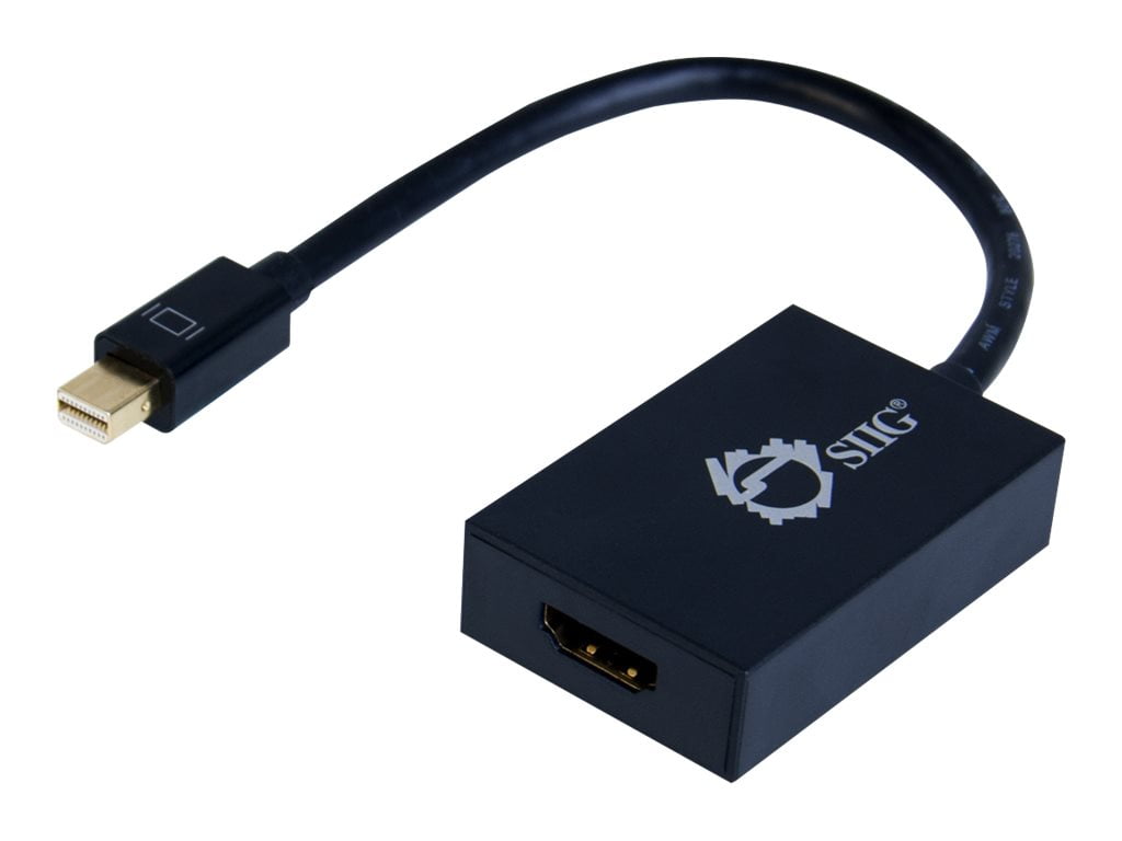 SIIG Mini DisplayPort 1.2 to HDMI 4Kx2K 60Hz Active Adapter - Adapter ...