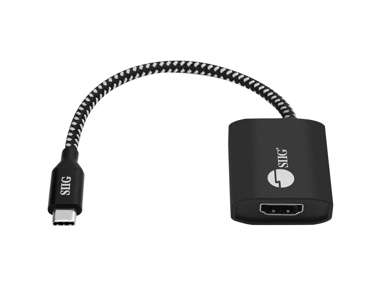 Siig Usb Type-C To Hdmi Video Cable Adapter With Pd Charging - Walmart.com