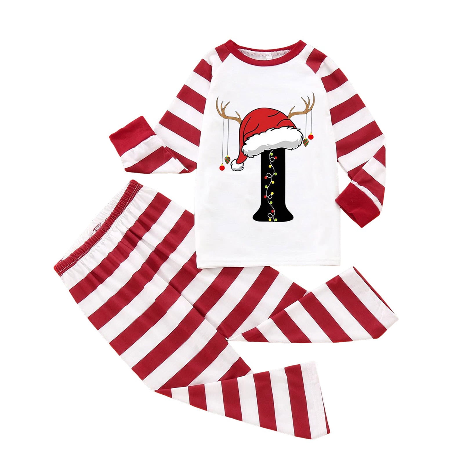 Siilsaa Christmas Family Matching Pajamas Christmas Pjs Holiday ...