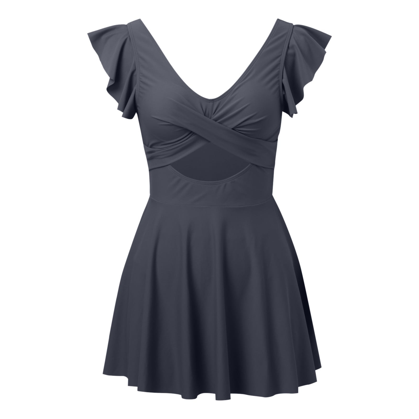 Siilsaa High Waisted Swimsuits for Women Women's Swimwear Solid Isabel ...