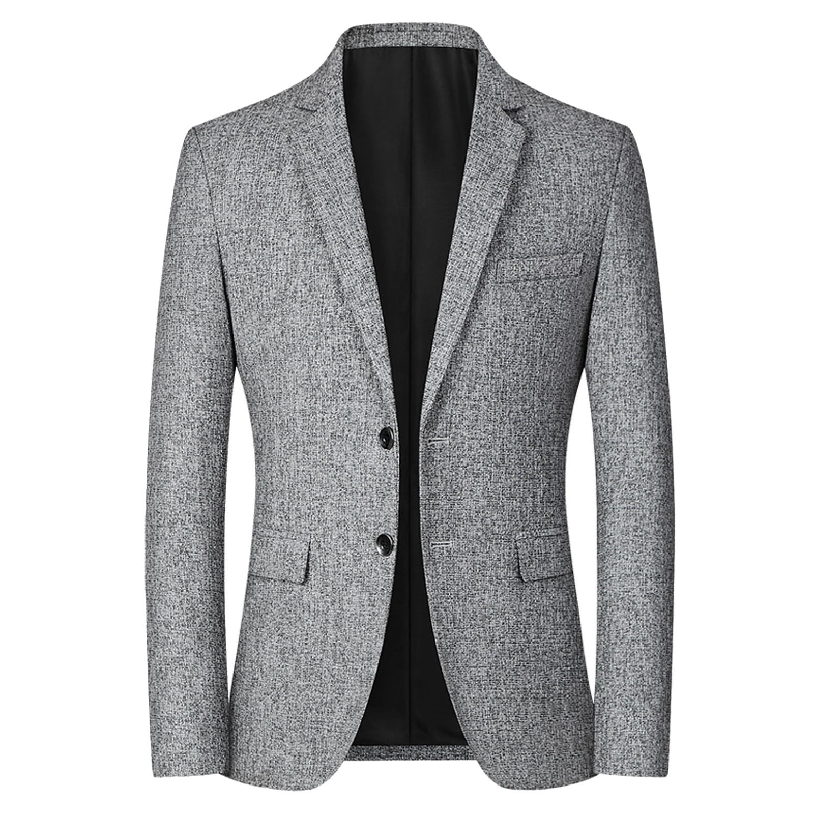 Siilsaa Mens Dress Suit Smart Wash with Repreve Tailored Fit Suit ...