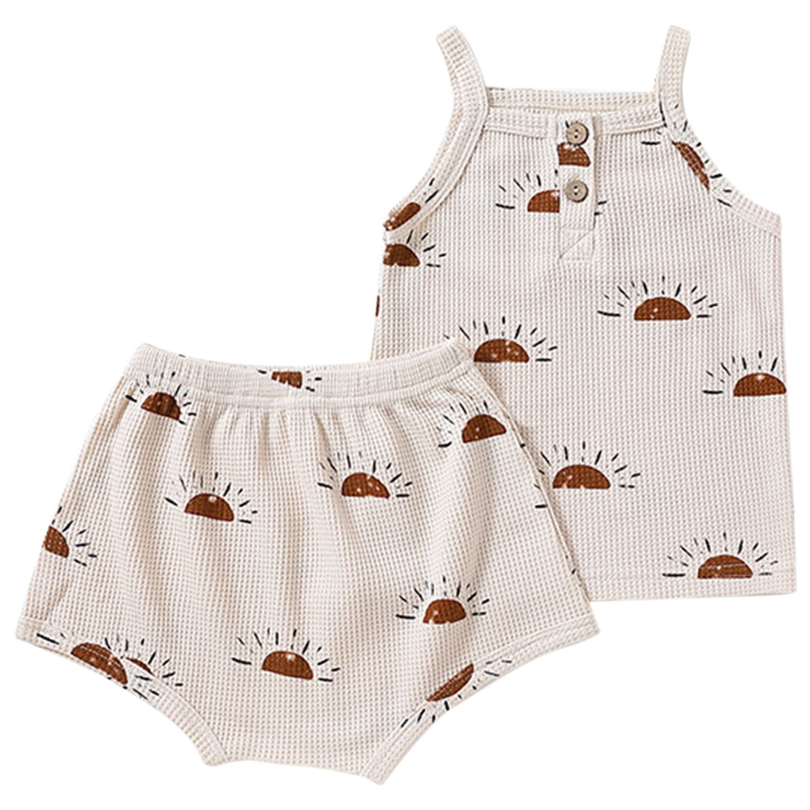 Siilsaa School Girl Outfit Girl's 2 Piece Outfits Clothes Set Graphic ...