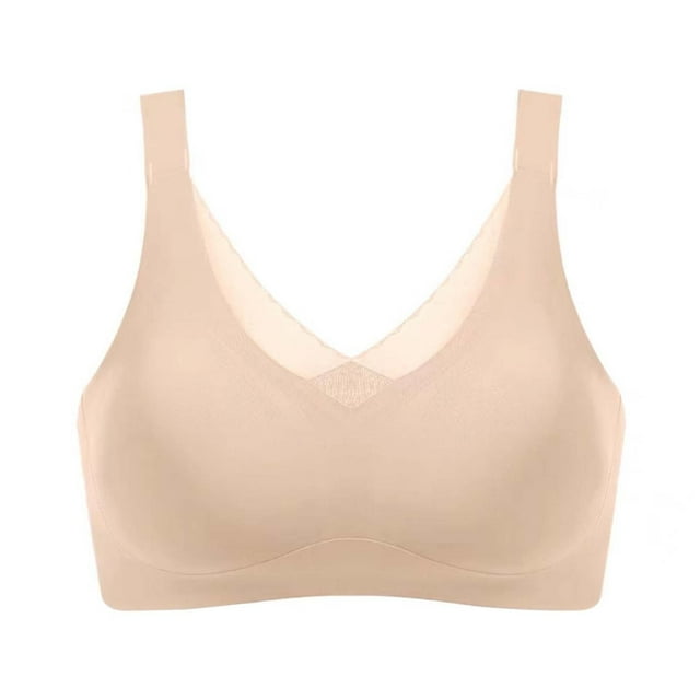 Siilsaa Seamless Post-Surgery Bra for Women, Mastectomy Bra with Cotton ...