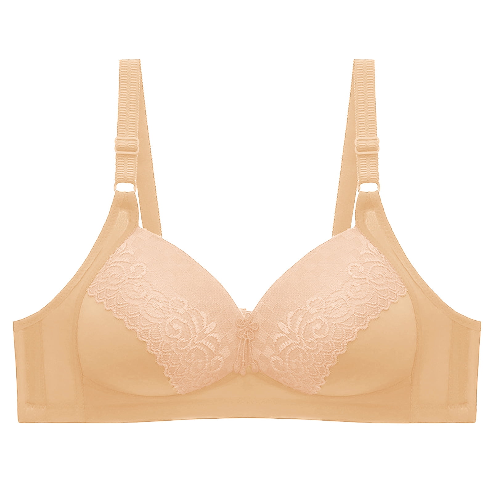 Siilsaa Bra Women's One Smooth U Lace Underwire Bra, Comfort Stretch ...