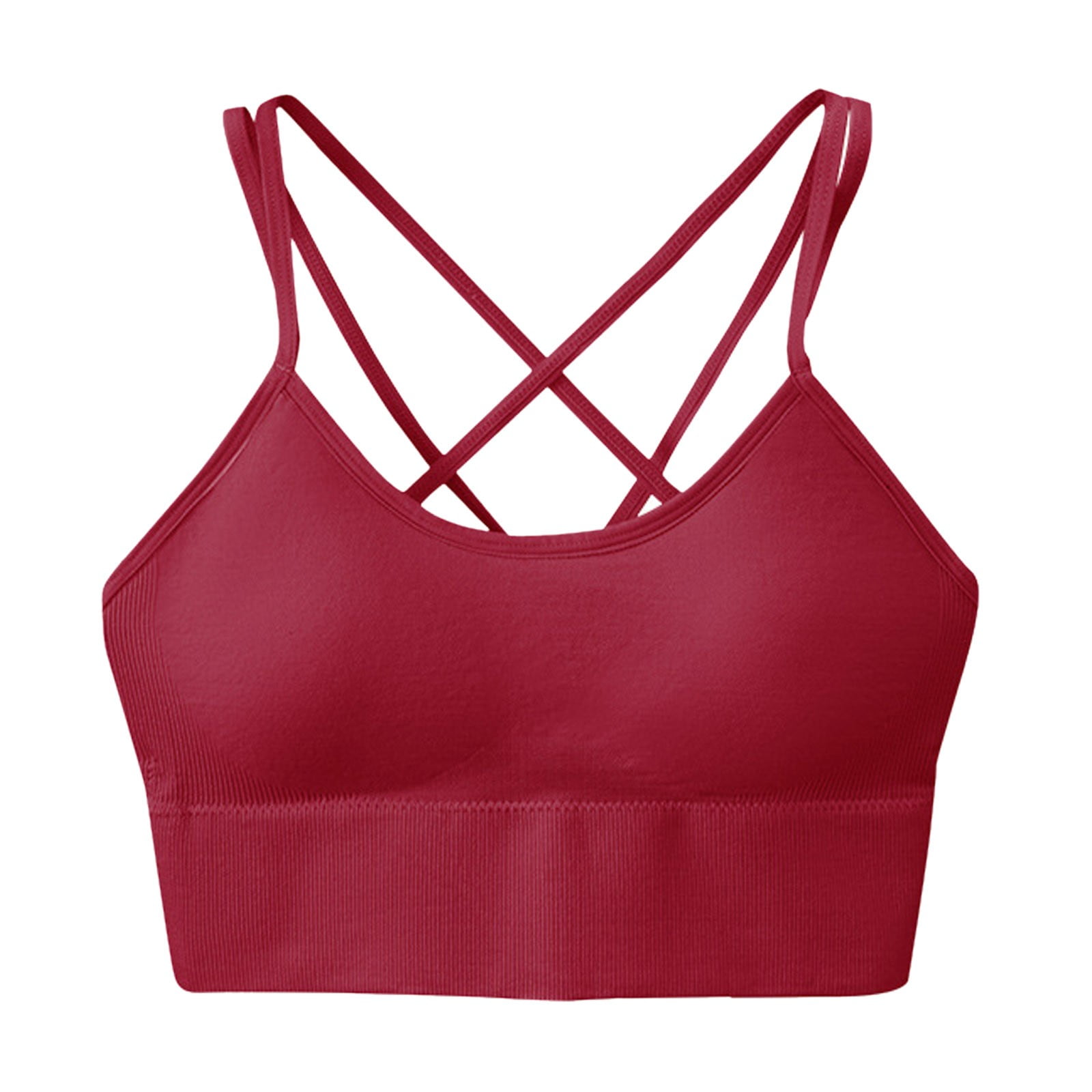 Siilsaa Wireless Bras for Women Women's Plus Size Cotton Unlined ...