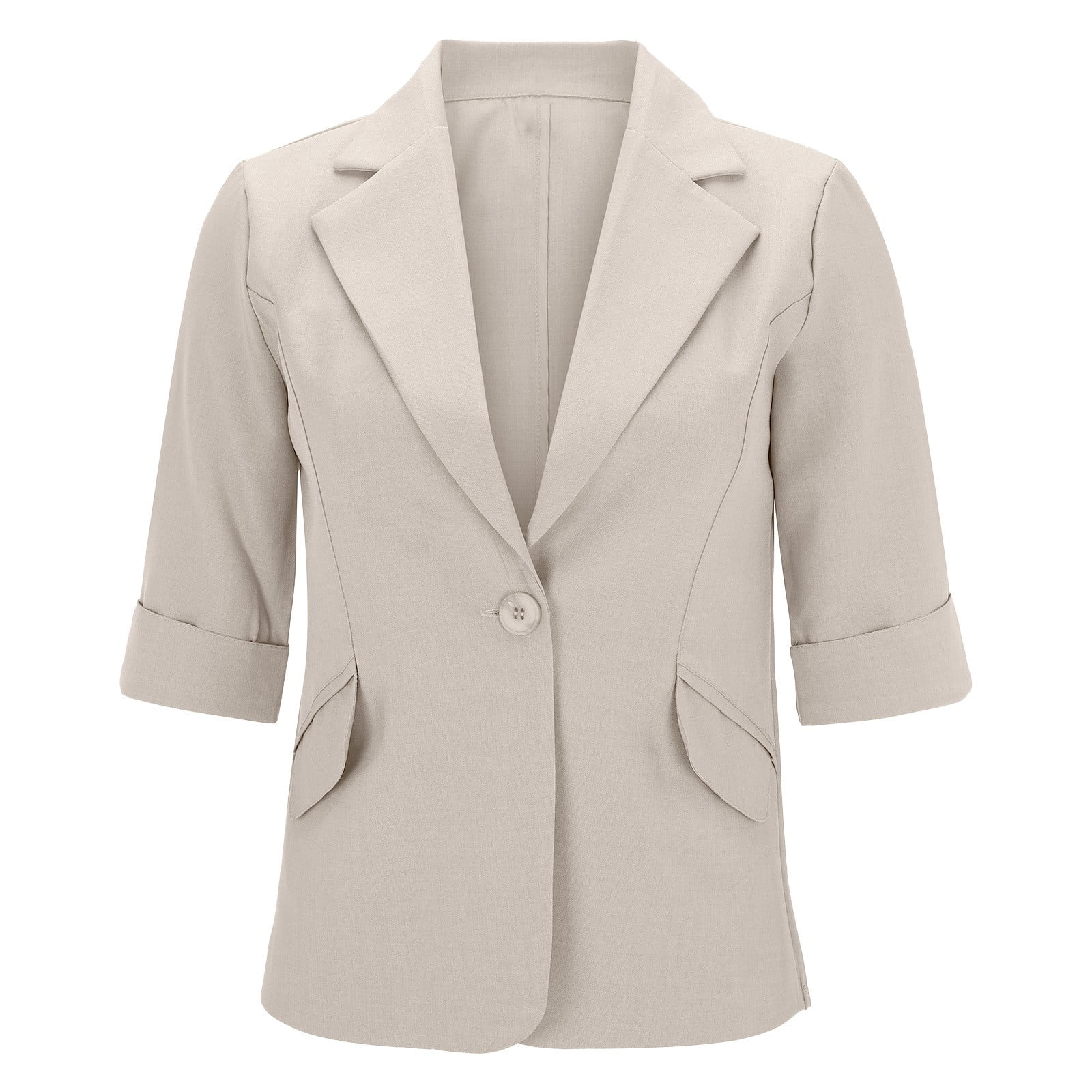 Siilsaa Women Blazers for Work Casual Casual Blazers Open Front Long ...