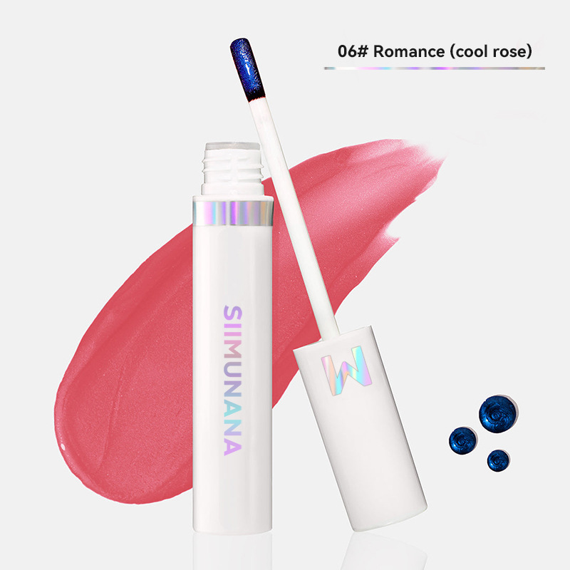 Siimunana Tang Red Lip Gloss provides long-lasting hydration and rich ...