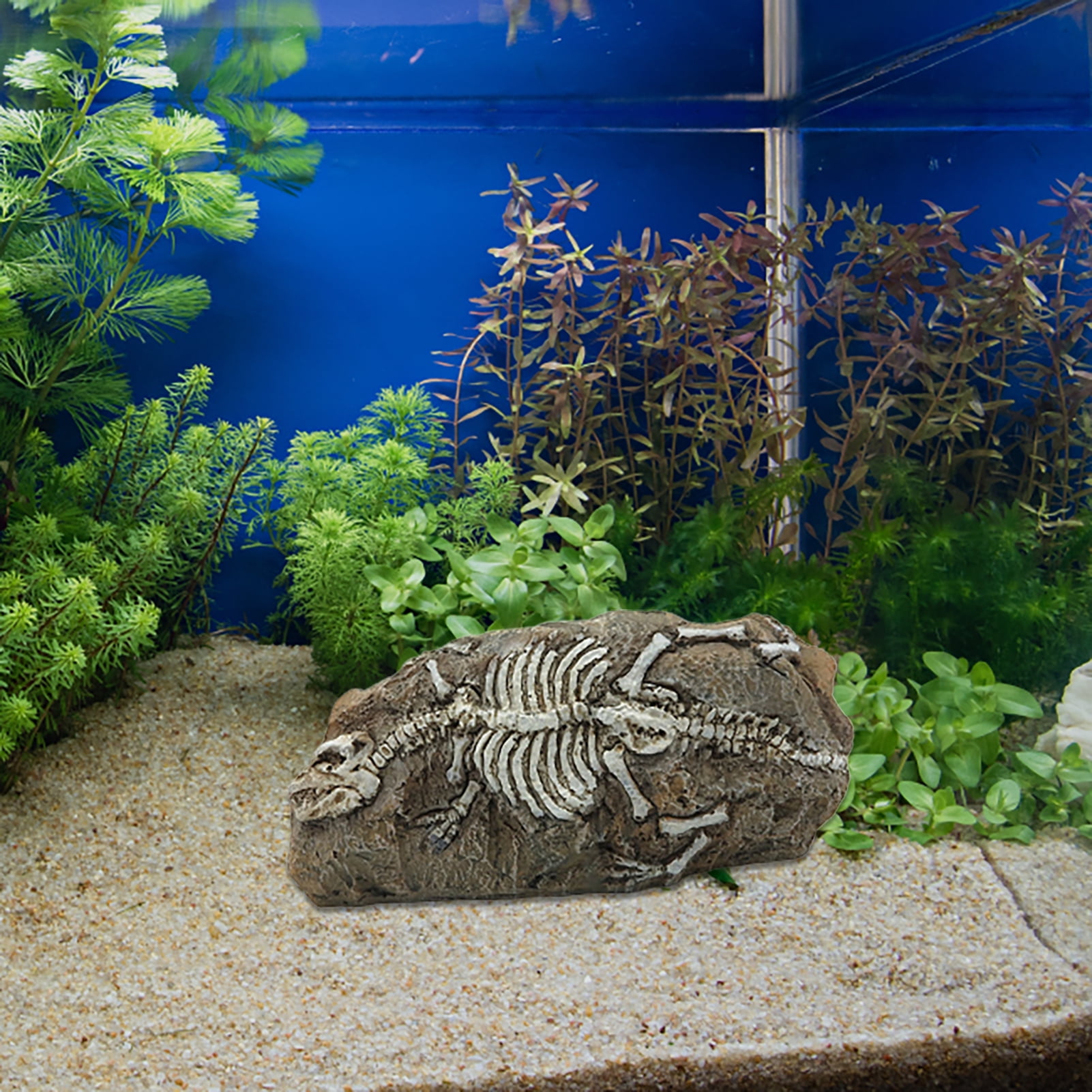 Sijiali Aquarium Ornament Simulation Turtle Reptile Lizard Landscaping ...