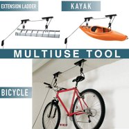 Swivel Mount Bike Storage Rack | 2 Bike Garage Wall Hooks - Walmart.com