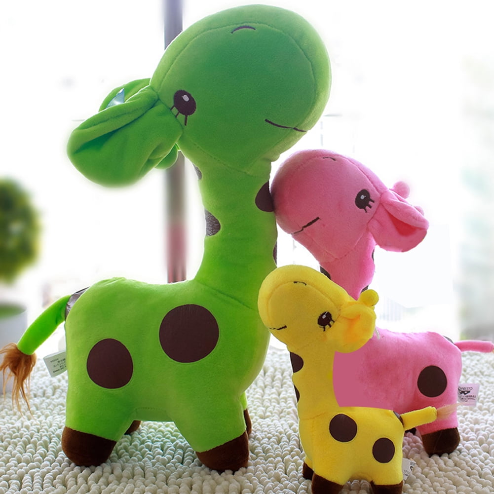 Sijiali Cartoon Giraffe Stuffed Doll Toy Children Birthday Gift Kids ...