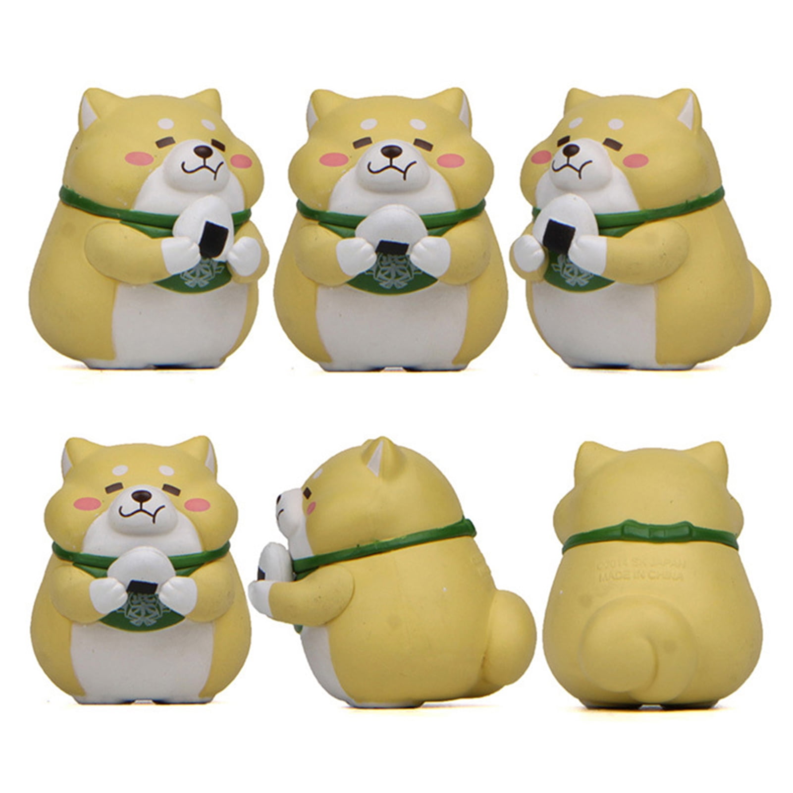 Sijiali Cartoon Resin Sushi Fat Shiba Inu Mold Gardening Landscaping ...