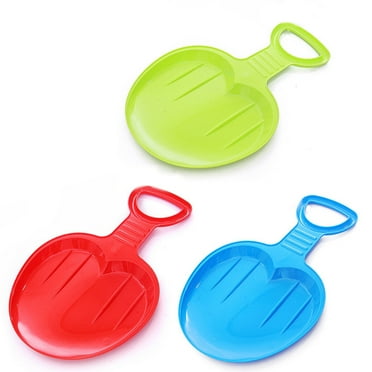 yotijar Snow Sled Grass Sand Sliding Sled Toboggan Skiing Board Luge ...