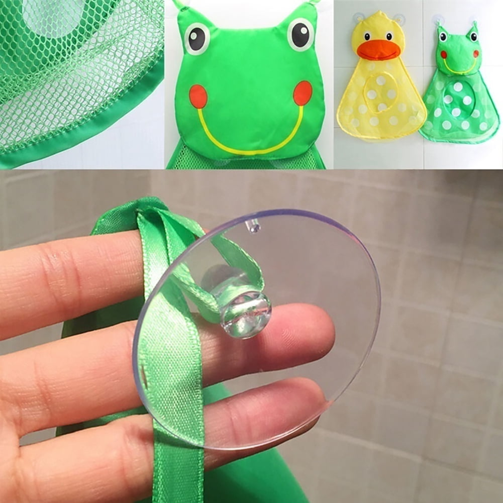 Sijiali Cute Cartoon Frog Duck Baby Kids Bath Toy Bathroom Mesh Bag ...