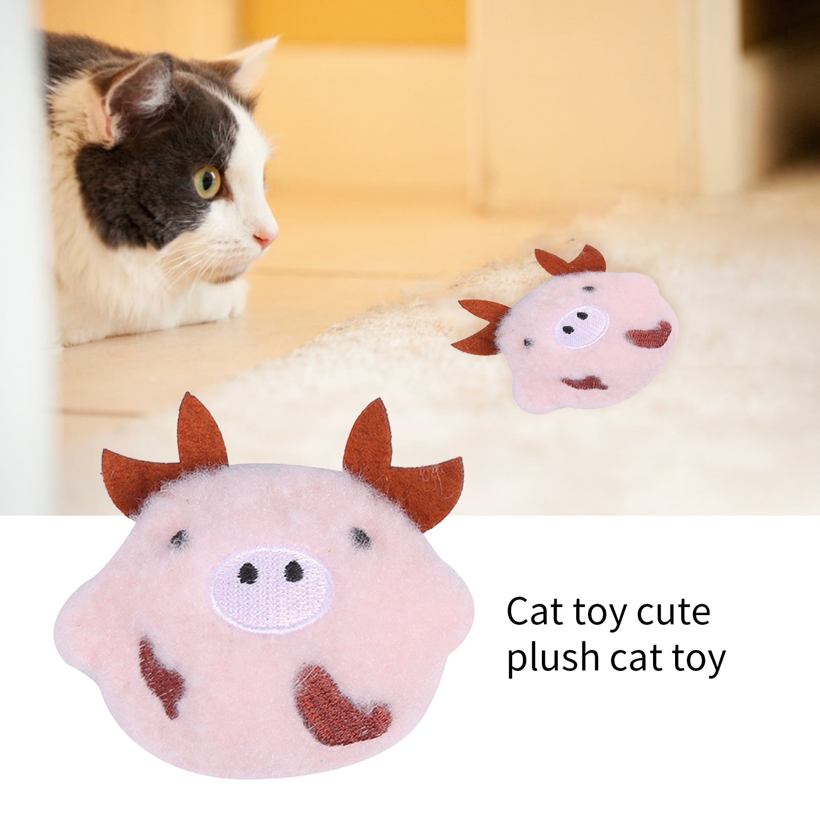 Sijiali Cute Cartoon Soft Plush Interactive Biting Stuffed Pet Toy with ...
