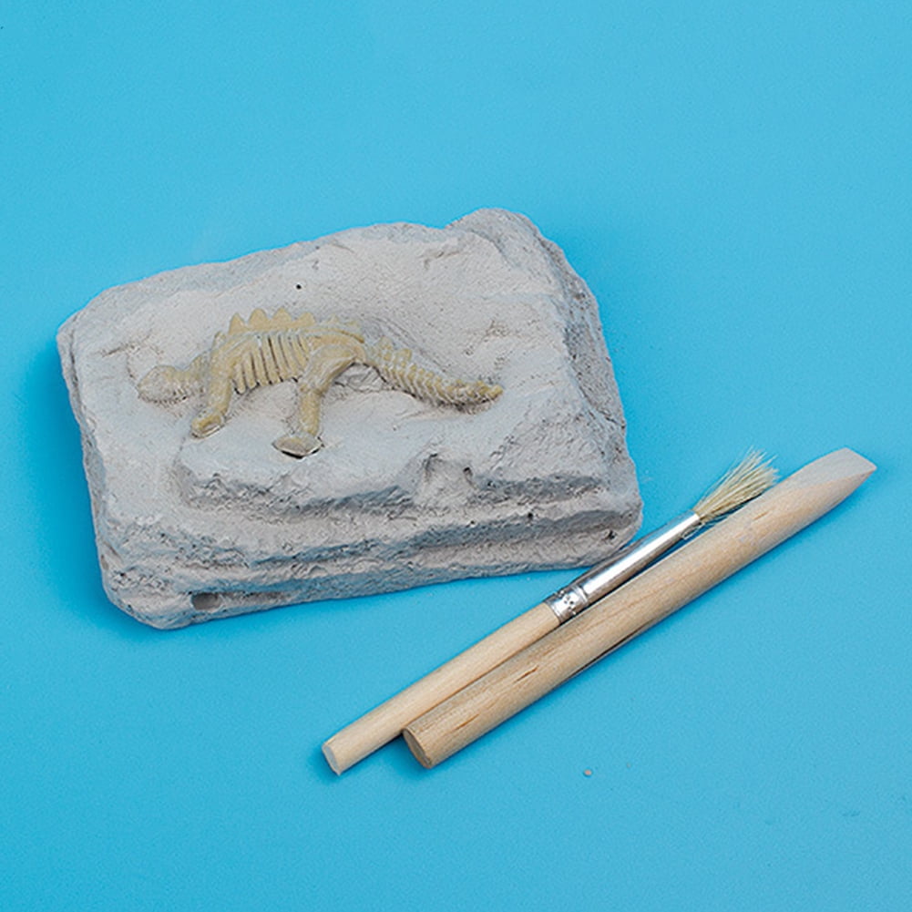 Sijiali DIY Handmade Dinosaur Digging Fossil Excavation Model Science ...