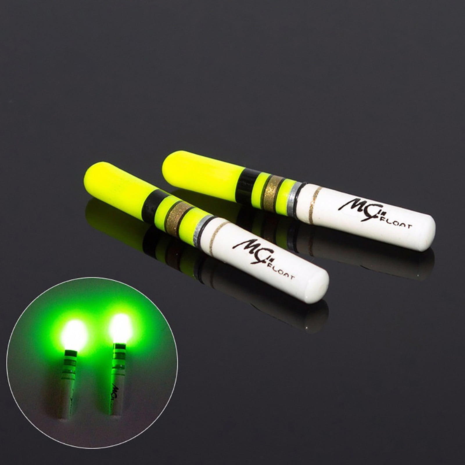 Sijiali Fishing Night Light Luminous LED Plastic Bright Light Float for ...