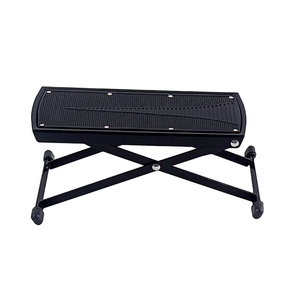 Sijiali Folding Folk Guitar Foot Stool Adjustable Height Non-slip ...