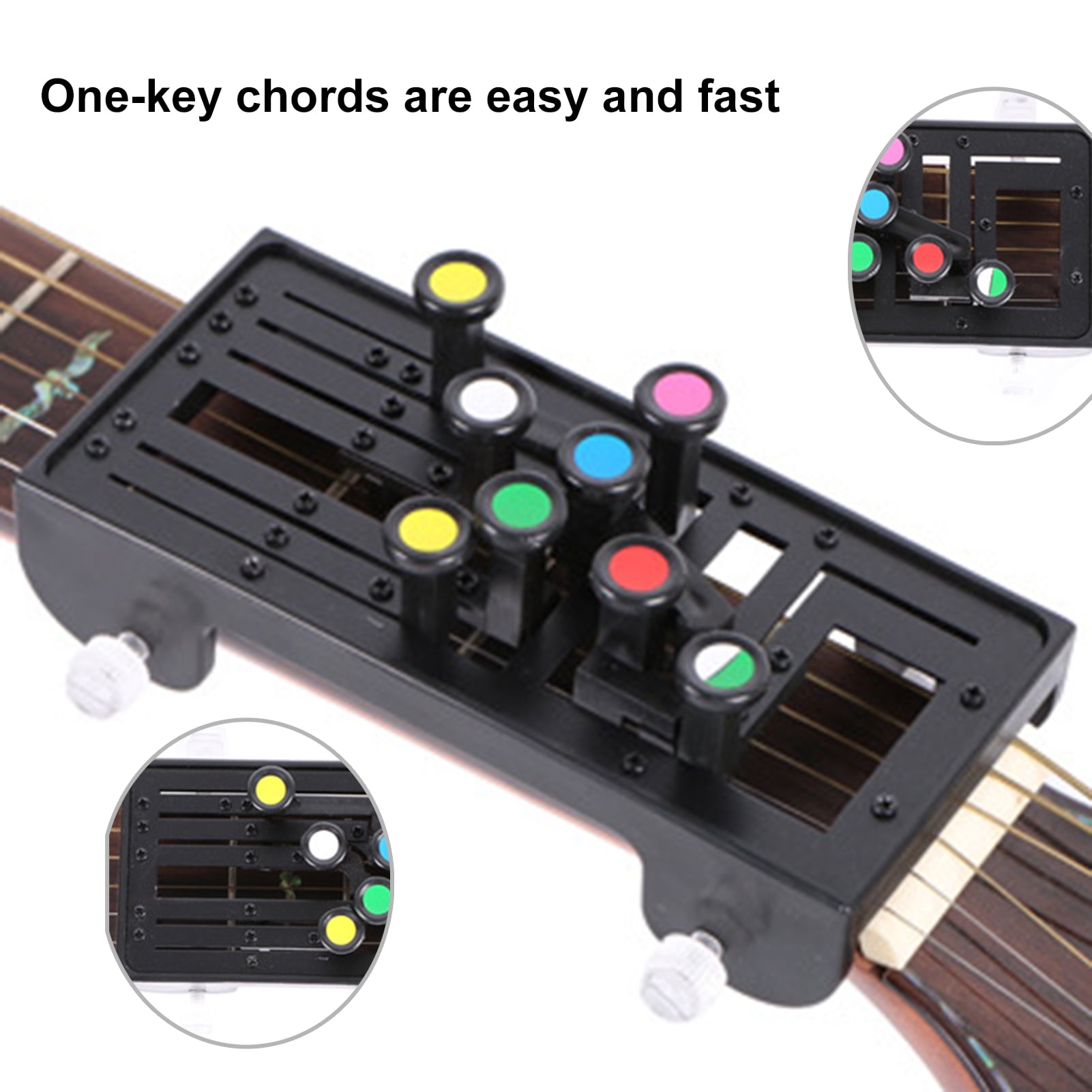 Sijiali Guitar Learning Aid Ergonomic Design Tone Control Versatile ...