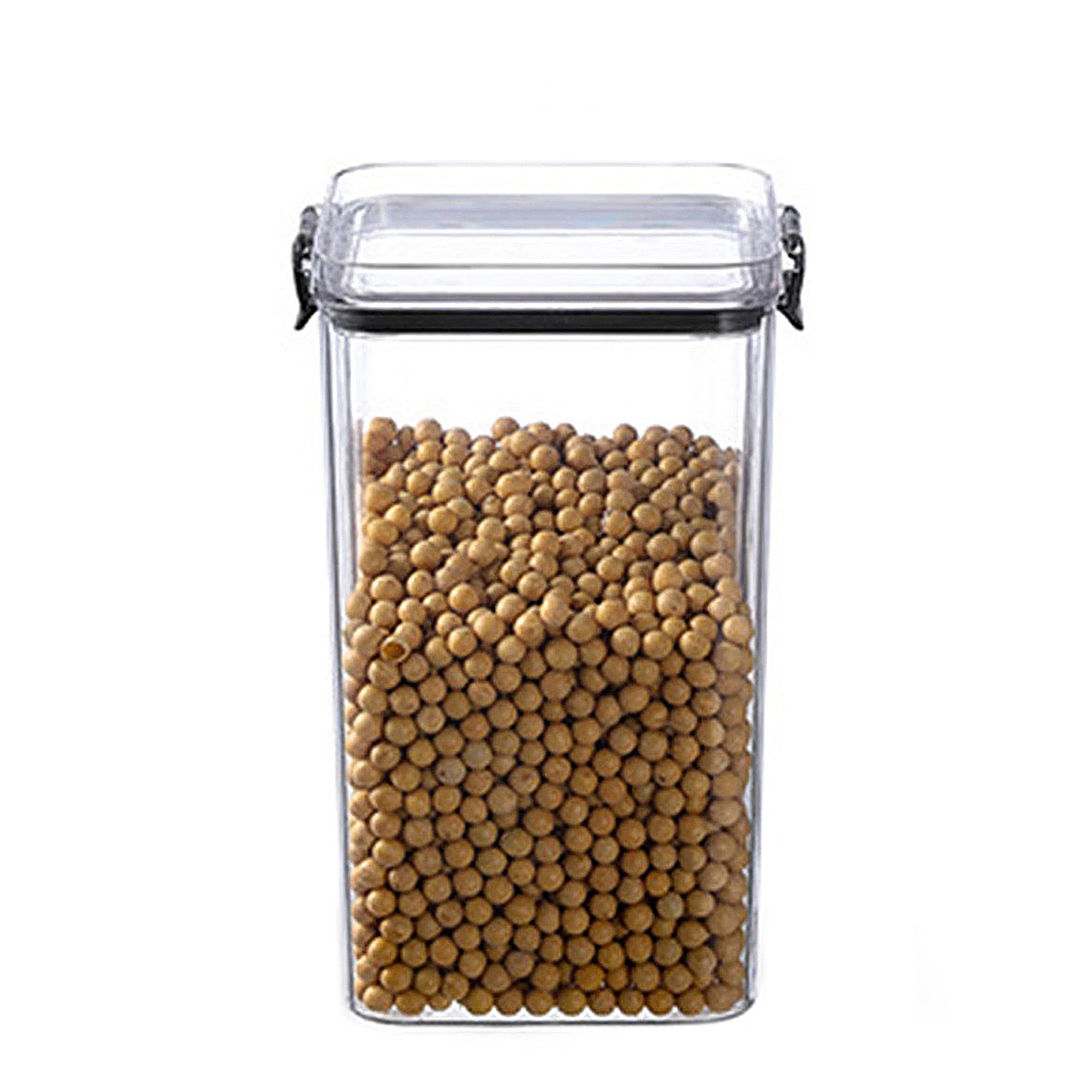 Sijiali Plastic Beans Grain Storage Tank Food Rice Sealed Holder Box ...