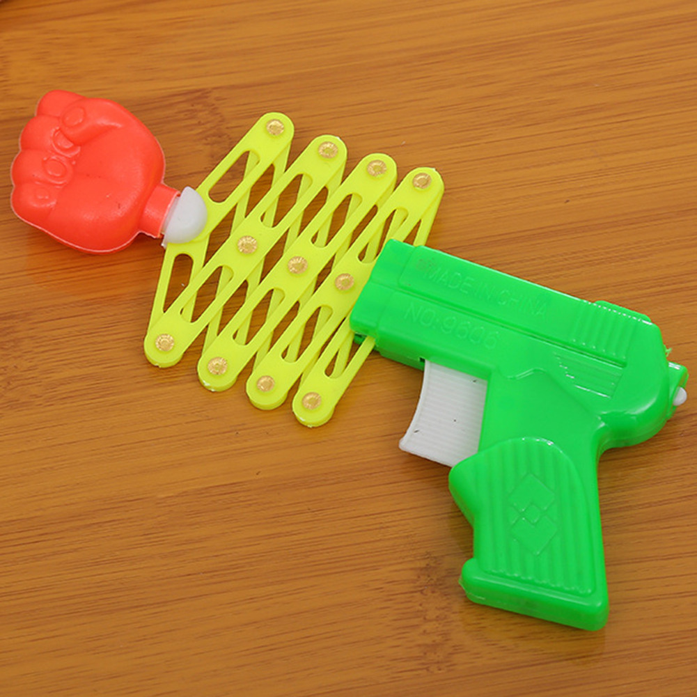 Sijiali Retractable Plastic Spring Fist Shooter Funny Party Child Kids ...