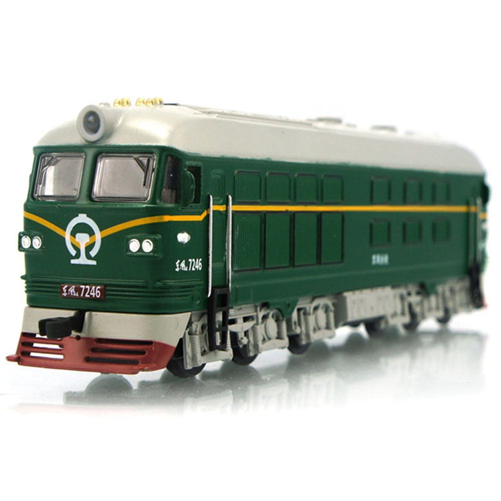 Sijiali Retro Diecast Dongfeng Locomotive Train Pull Back Model with ...