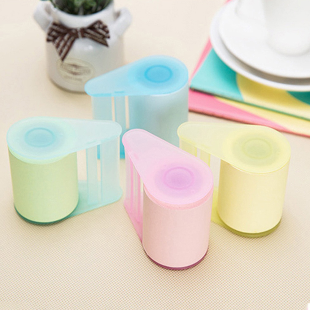 Sijiali Roll Sticky Note Tape Message Memo Pad Student Stationery ...