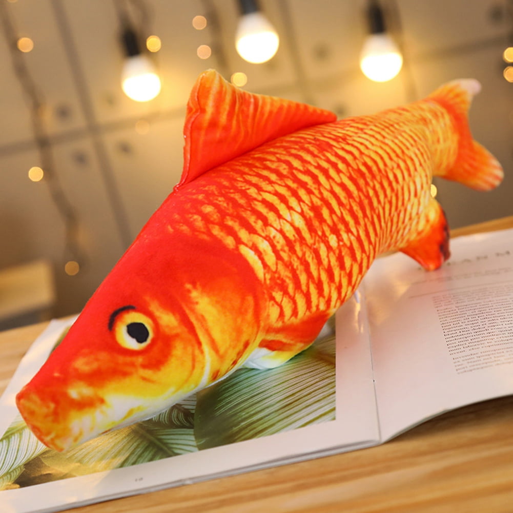 Sijiali Simulation Crucian Carp Fish Soft Stuffed Sofa Bed Cushion Home ...