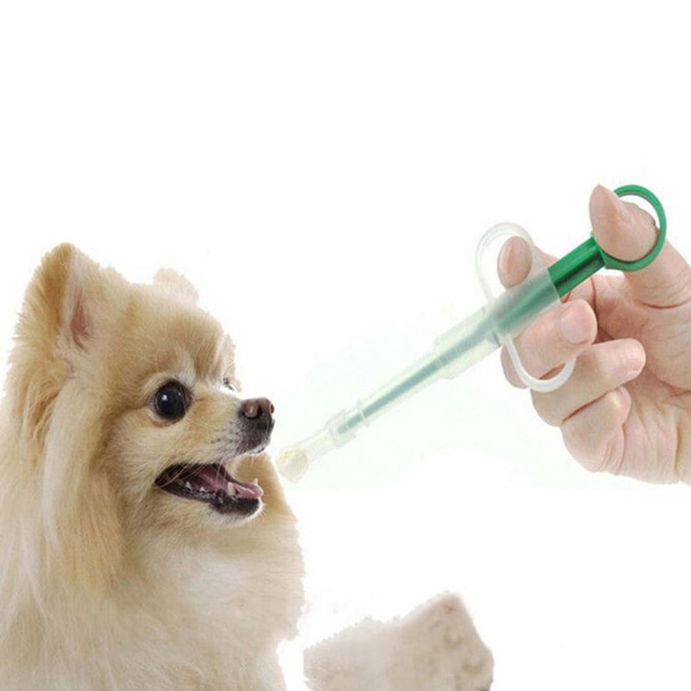 Sijiali Transparent Dog Cat Pet Pill Medicament Feeder Injector Syringe ...