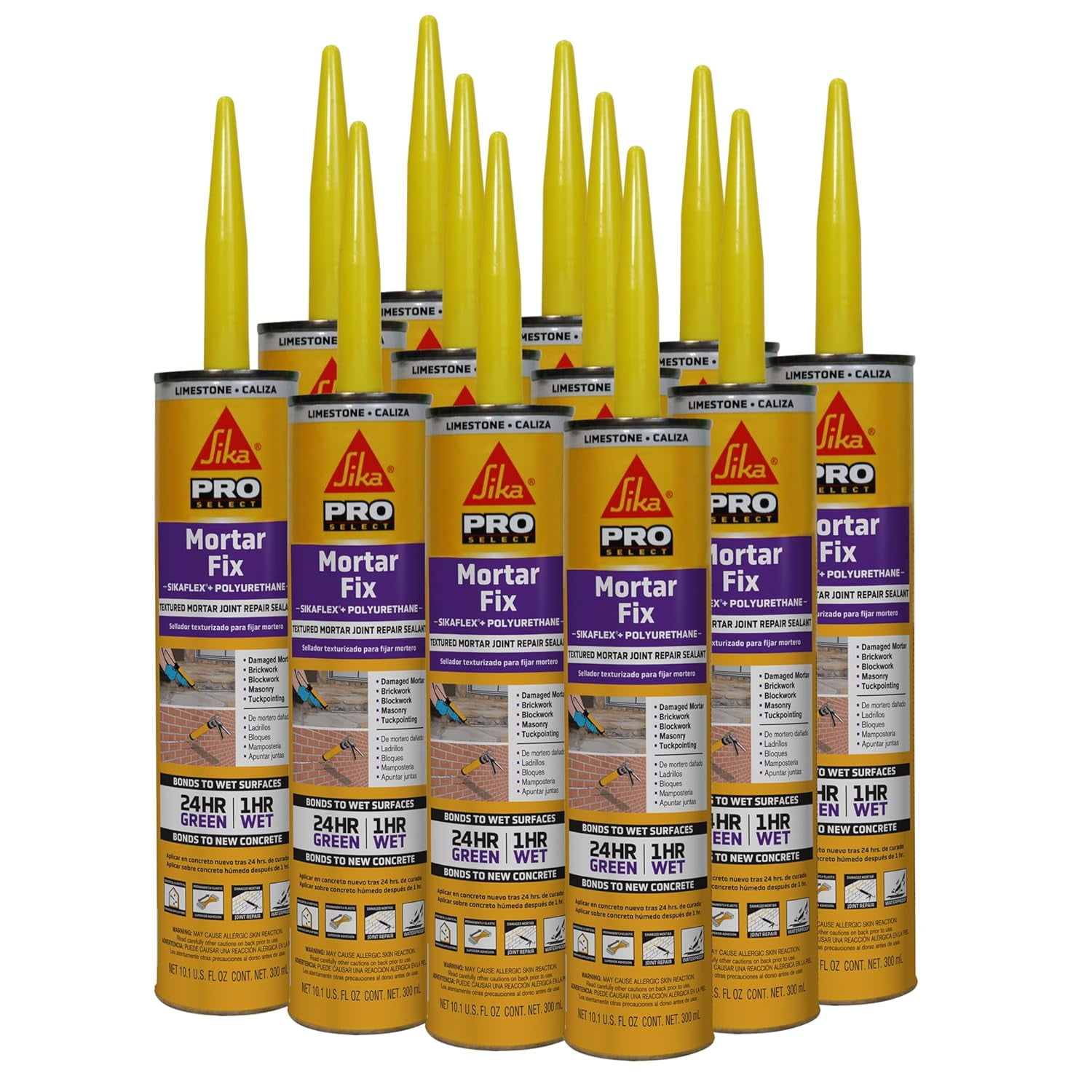 Sika Sikaflex - Mortar fix - Limestone - Polyurethane sealant - for ...