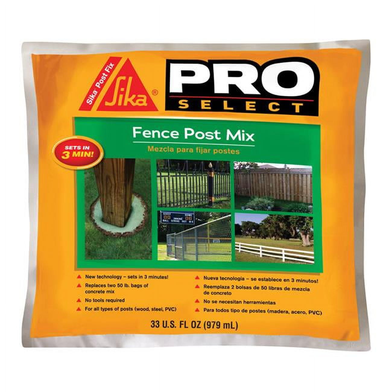 Sika 33 oz Pro Select Fence Post Backfill - Walmart.com
