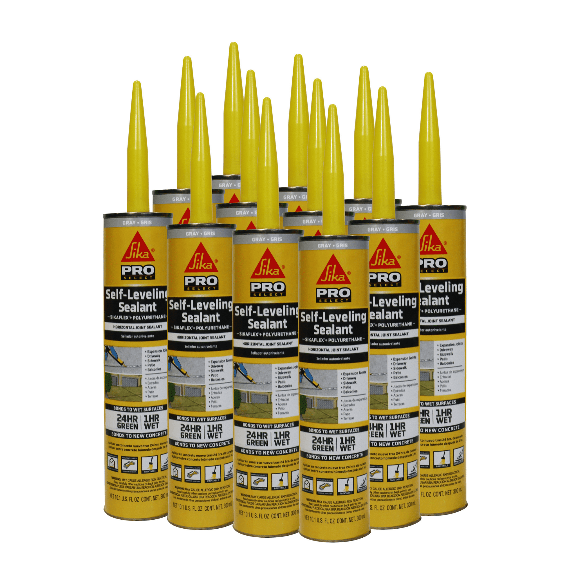 Sikaflex self-Leveling sealant - Gray - Ideal for Sealing Horizontal ...