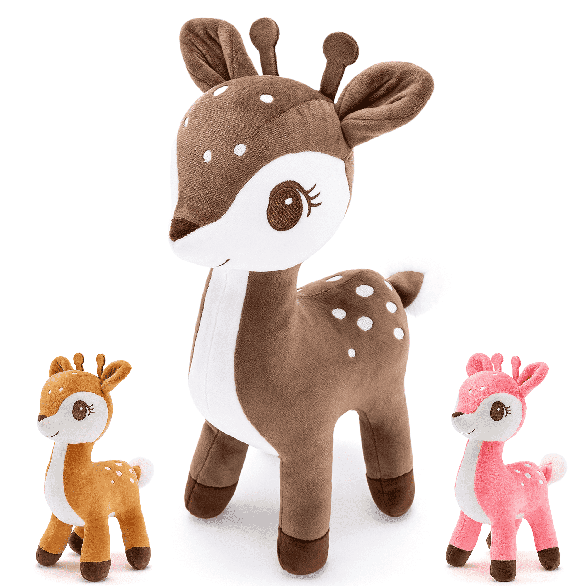 Sika Deer Stuffed Animal Toys Plush Christmas Deer Christmaas ...