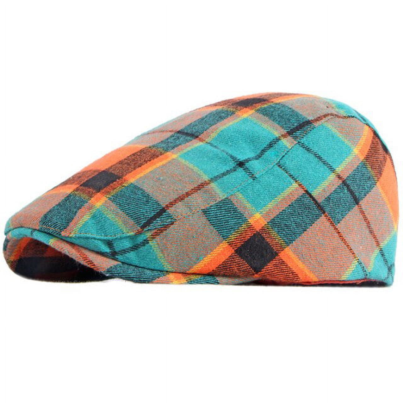 SikaFu Beret Cap Spring Summer Autumn Beret Hat Men Women Plaid Ivy ...