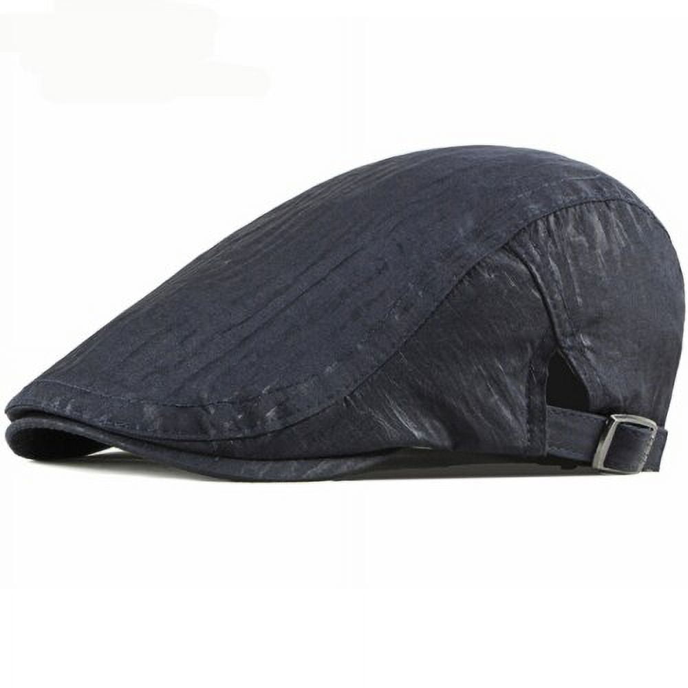 SikaFu Beret Cap Vintage Men Women Newsboy Ivy Flat Cap Adjustable ...