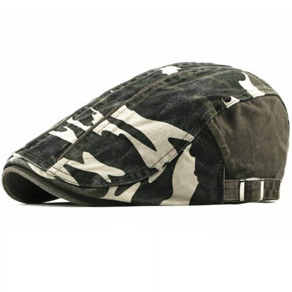 SikaFu Beret Caps Spring Autumn Hats for Men Camo Male Hats Cotton Men ...