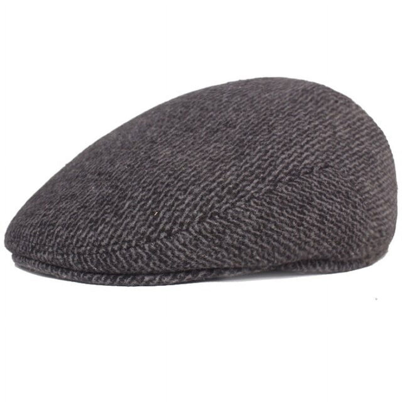 SikaFu Berets Men Autumn Winter Hat Warm Male Earflap Cap Vintage Ivy ...