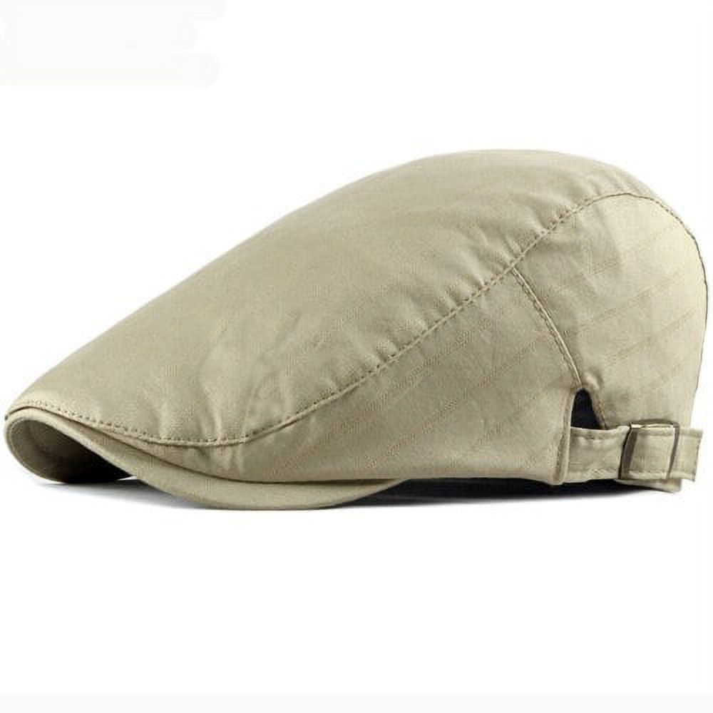 SikaFu Berets Men Women Cap Adjustable Ivy Cabbie Newsboy Flat Cap ...