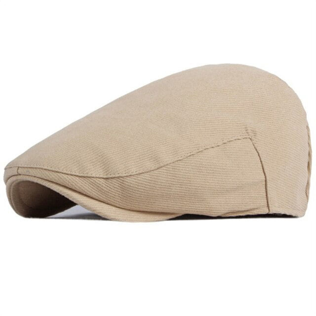 SikaFu Berets Men Women Spring Summer Cap Solid Adjustable Beret Cap ...