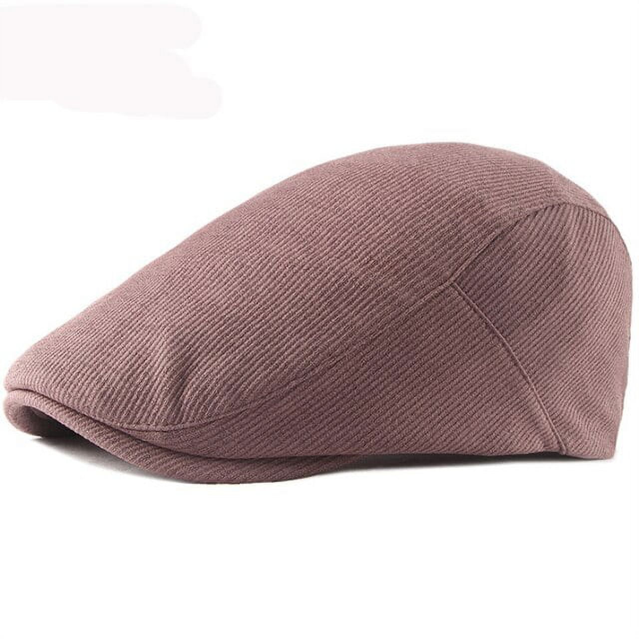 SikaFu Berets Spring Autumn Men Women Cap Solid Plain Ivy Newsboy Flat ...