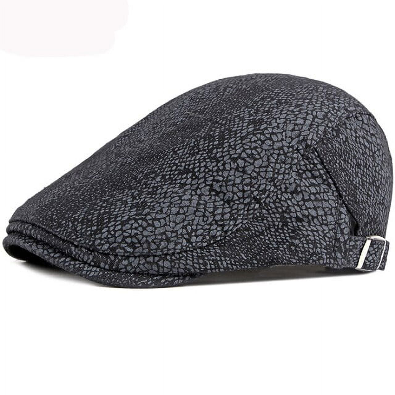 SikaFu Berets Spring Summer Men Women Beret Hat Snake Skin Pattern ...